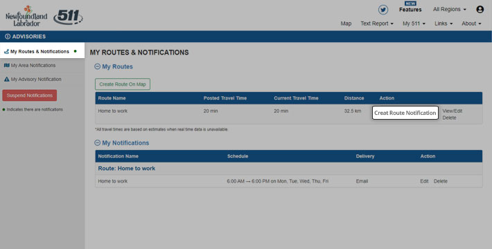 Newfoundland & Labrador Mobile Apps | 511 Newfoundland and Labrador
