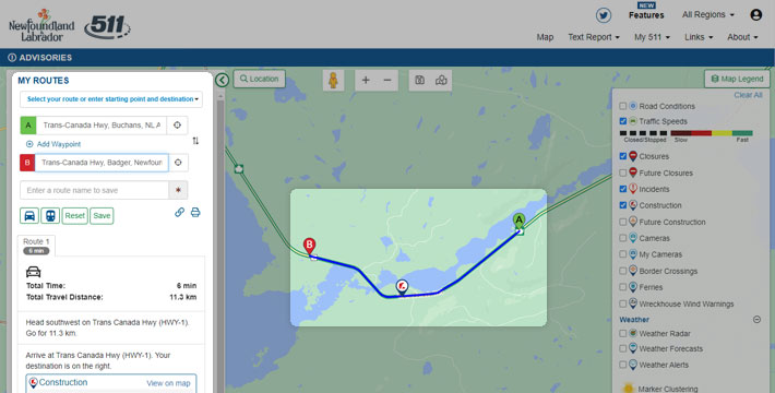 511 Newfoundland and Labrador